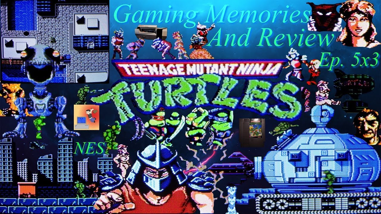 Teenage Mutant Ninja Turtles - NES - Gaming Memories And Review - YouTube