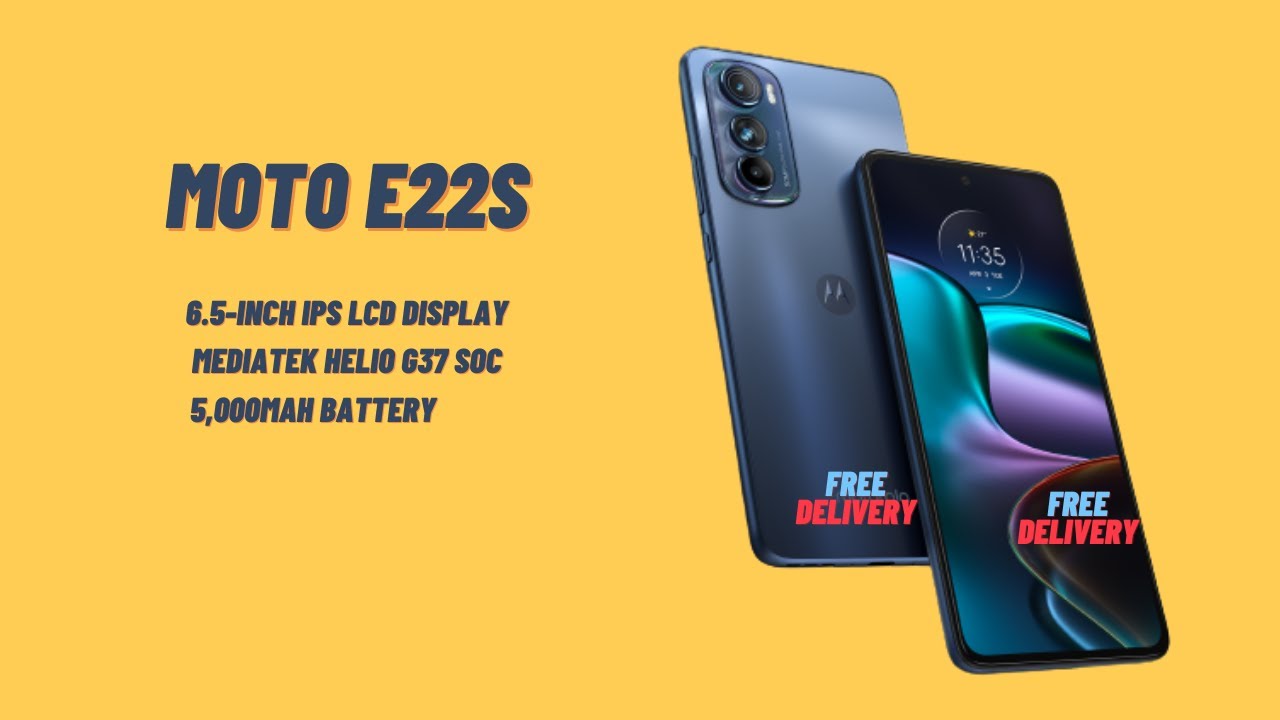 Moto E22s First Look | Motorola E22s Review | New Motorola Smrtphone ...