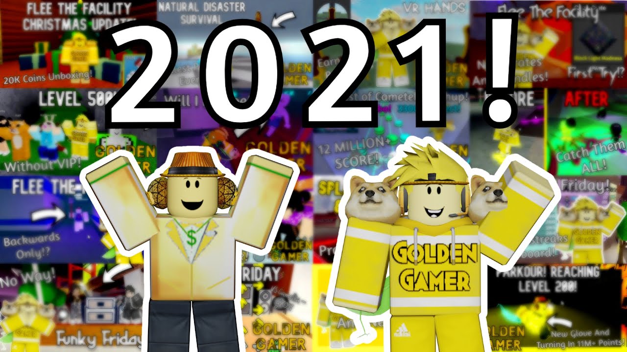 Golden Gamer's 2021 Montage And Bonus Clips!! - YouTube