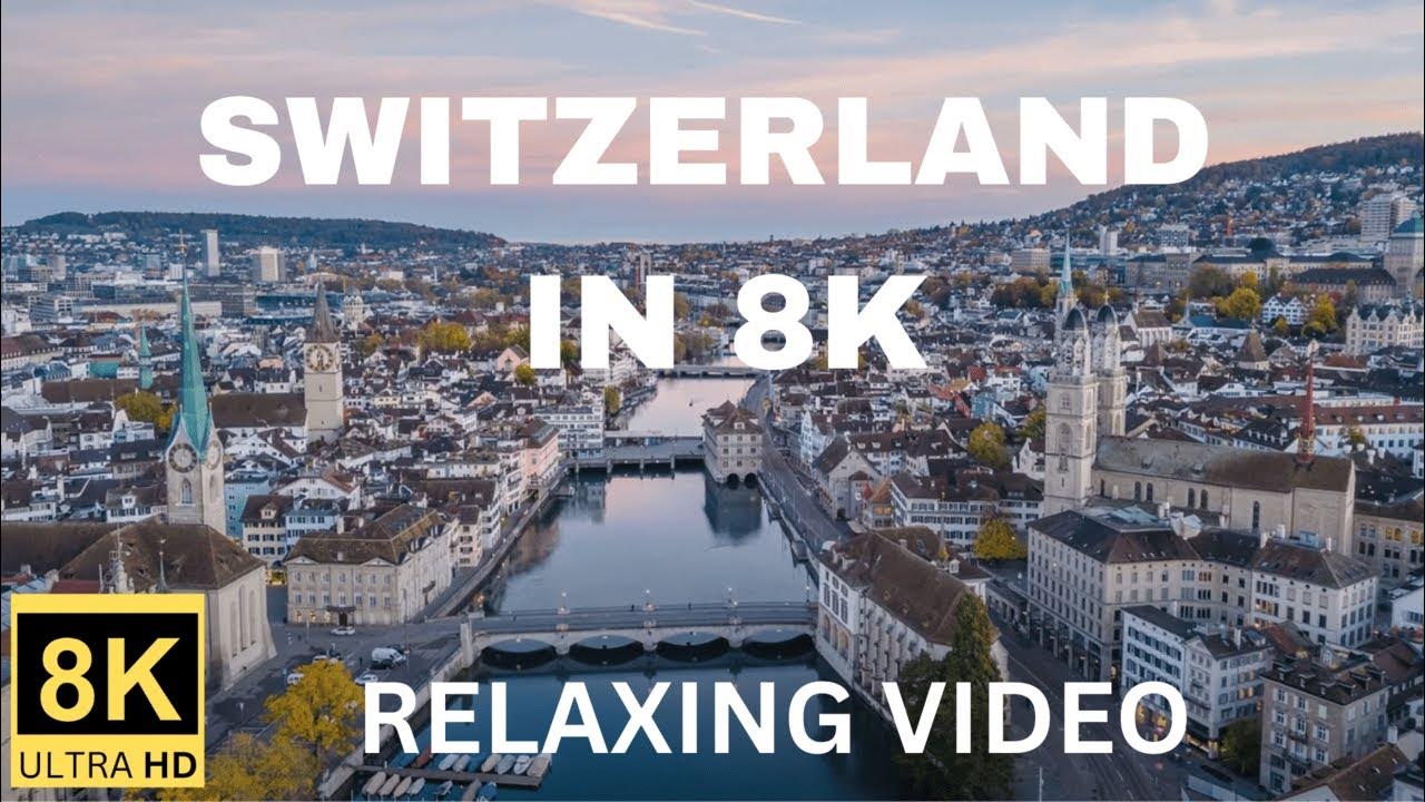 Breathtaking Aerial Views of Switzerland in 8K-BGM Calm Music - YouTube
