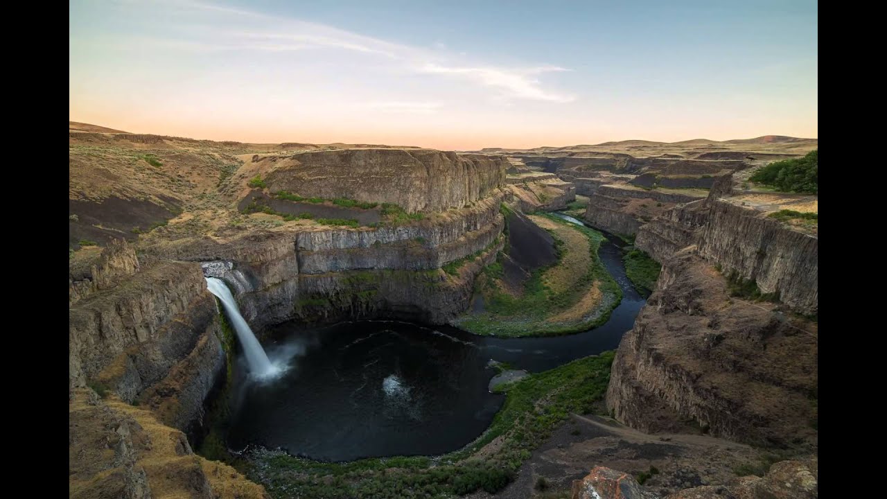 Palouse Falls at Night - a Time Lapse - YouTube