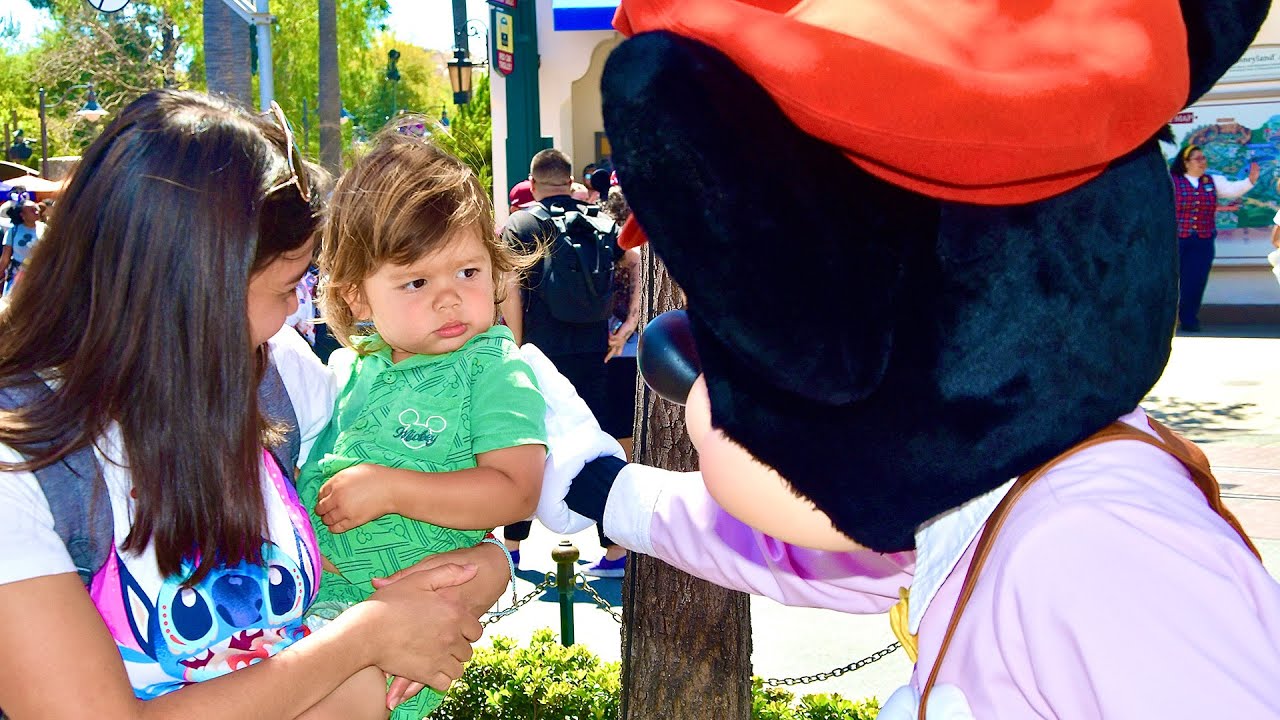 Scared Of Mickey Mouse!! - YouTube