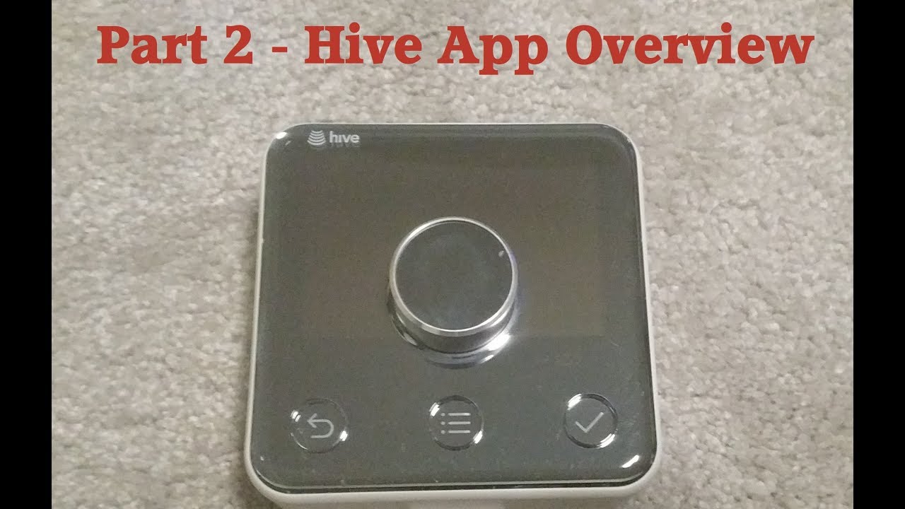 Part 2 - Hive App Overview - YouTube