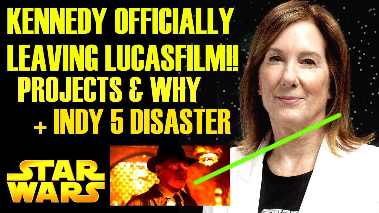 It's Official! Kathleen Kennedy LEAVING LUCASFILM Projects! & INDY 5 ...