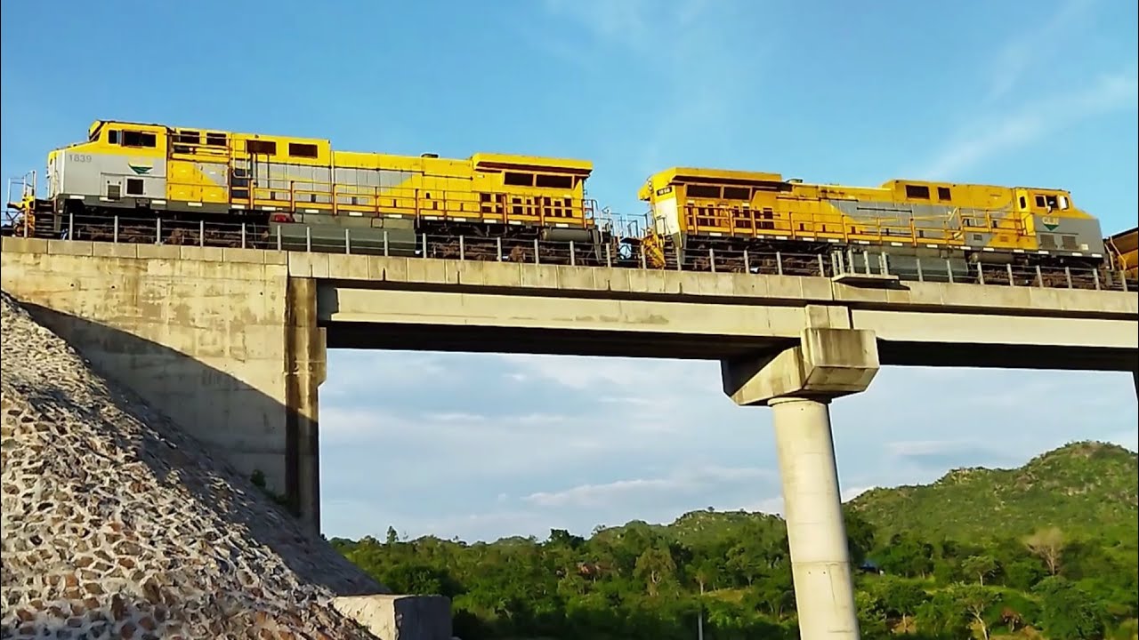 Thrilling View of a Train in Malawi - Neno District - YouTube