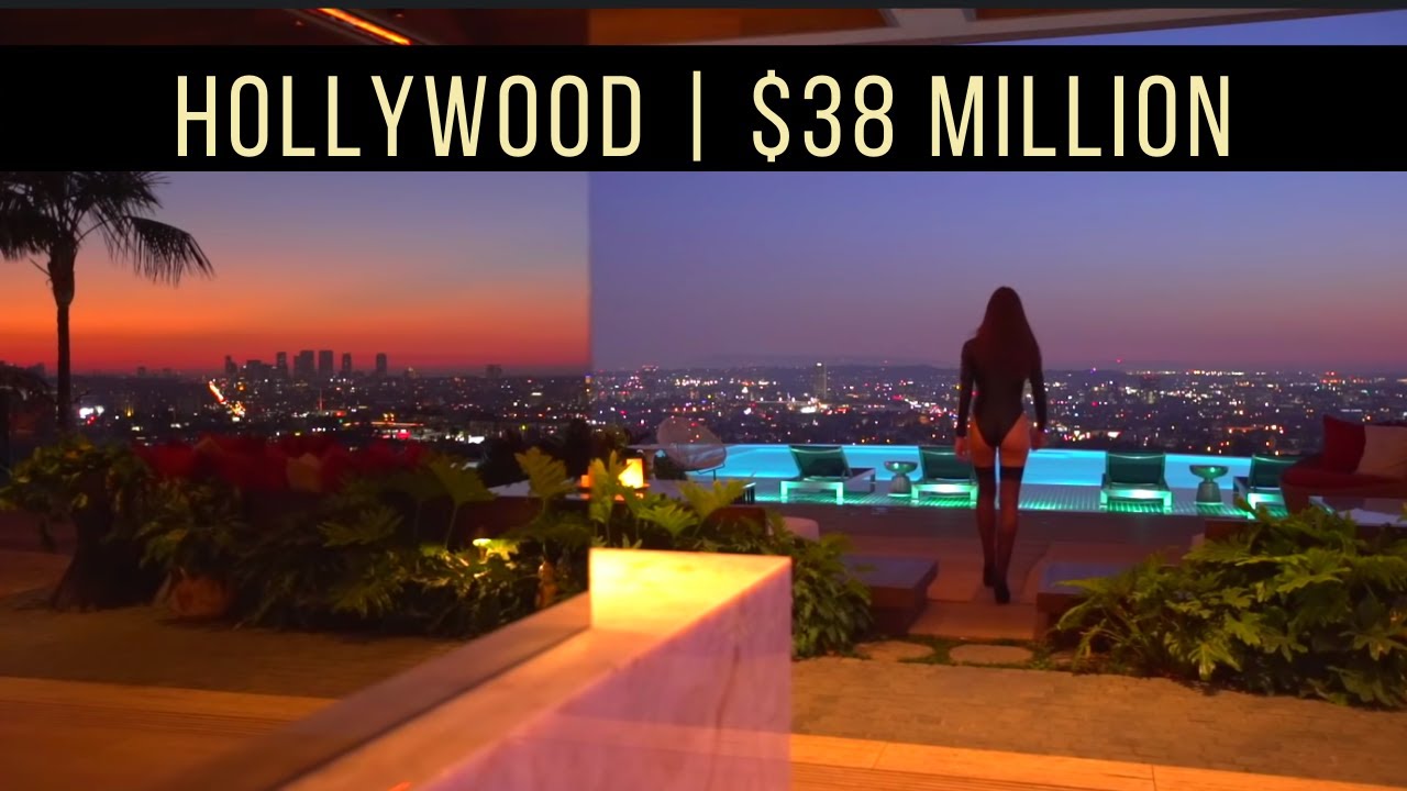 Inside a $38 million Hollywood Rockstar Mansion - YouTube