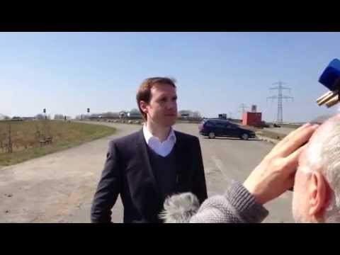 Florian Geier von NDB fordert schnelle A26 - YouTube