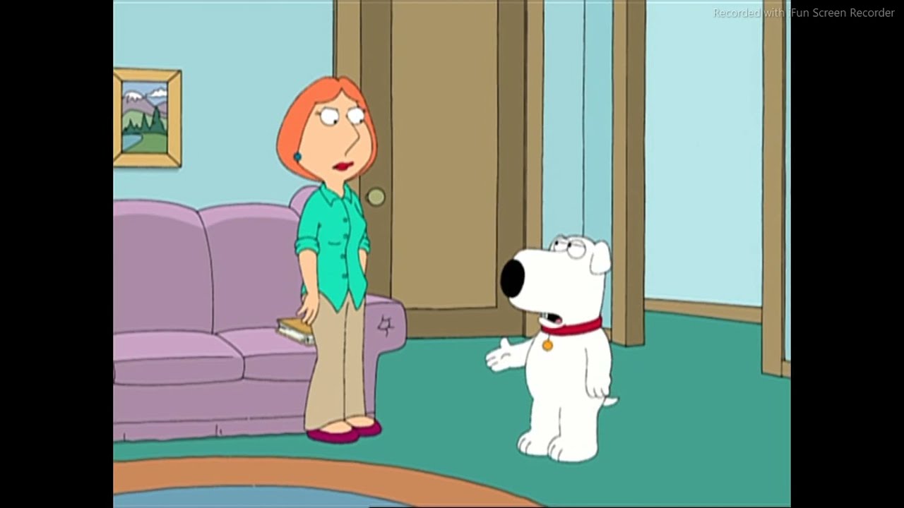 Family Guy- Lois punches Brian - YouTube