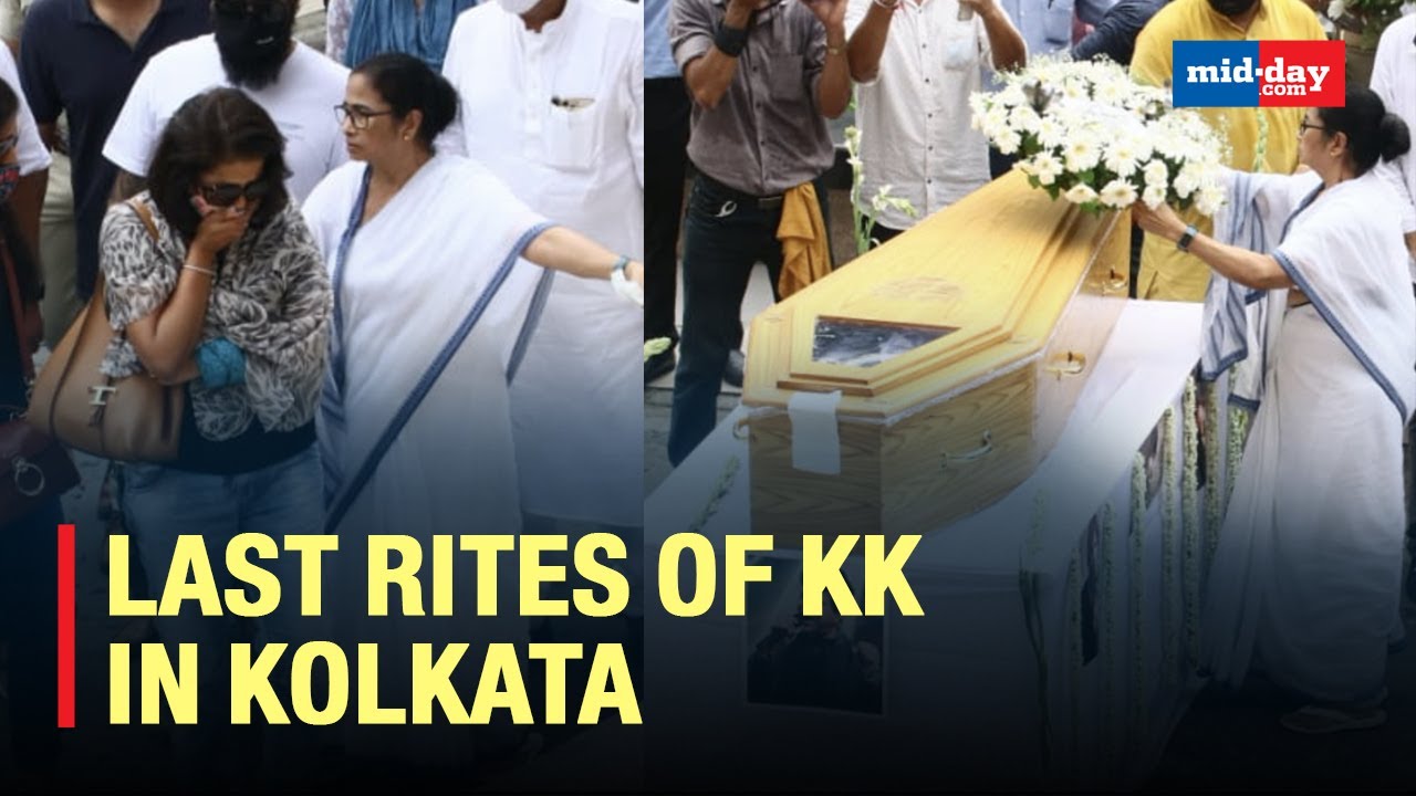 KK Last Rites: Singer's Mortal Remains To Leave For Mumbai - YouTube