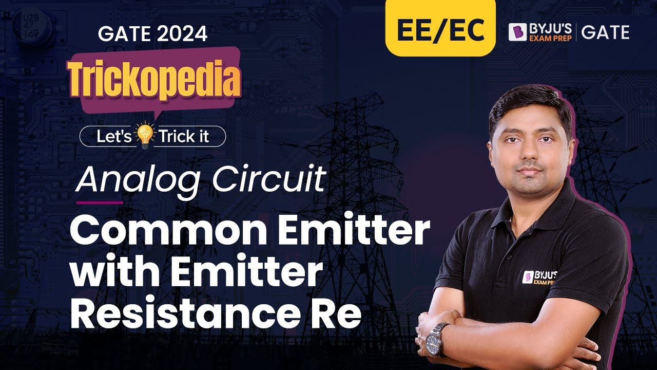 Common Emitter with Emitter Resistance Re | Analog Circuit | EE/ECE ...
