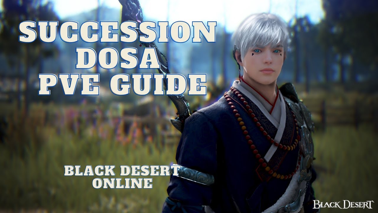 Dosa Day 1 PvE Guide for End Game ♦ Add Ons ♦ Skill Rotation ♦ Black Desert Online ♦ BDO - YouTube