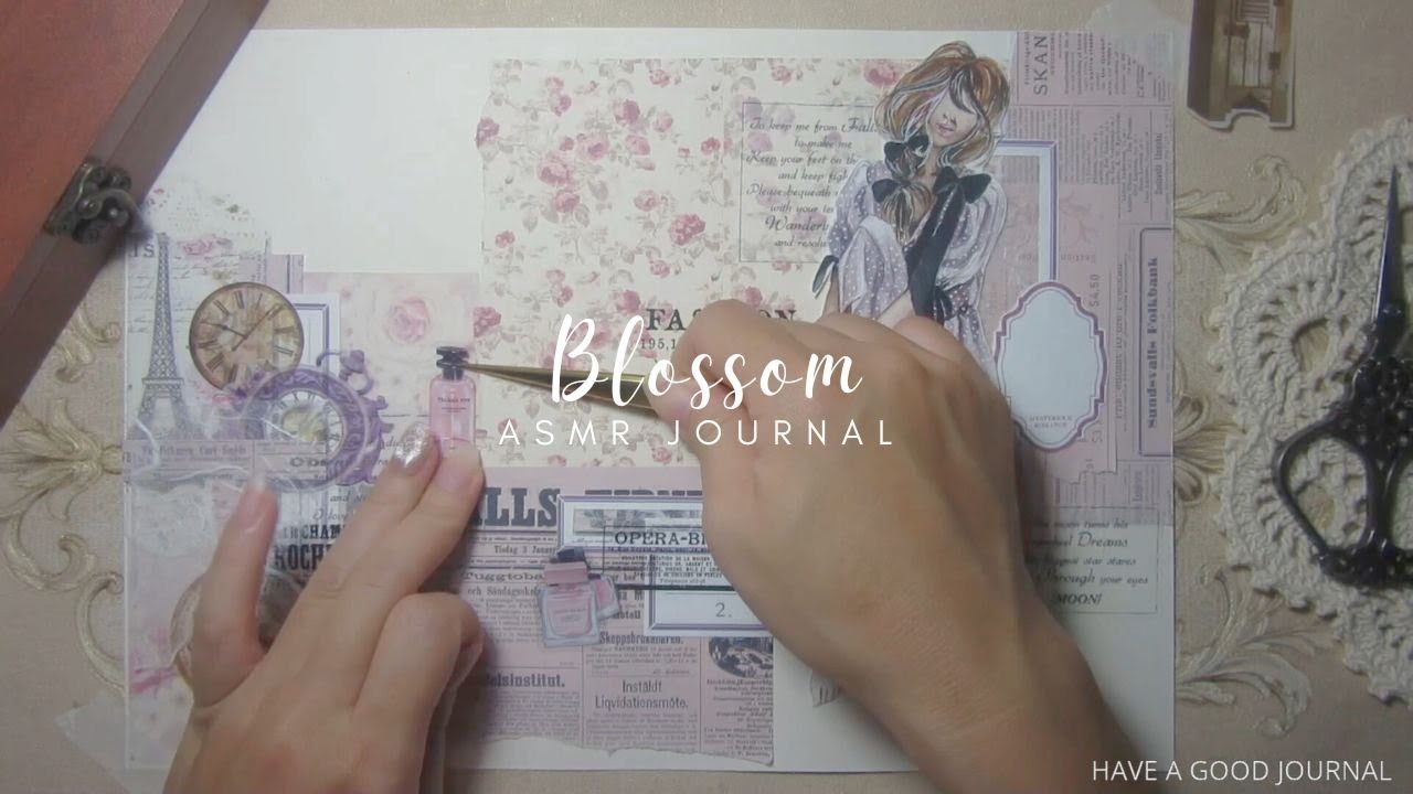 ASMR Journal | Blossom | Have a good journal - YouTube
