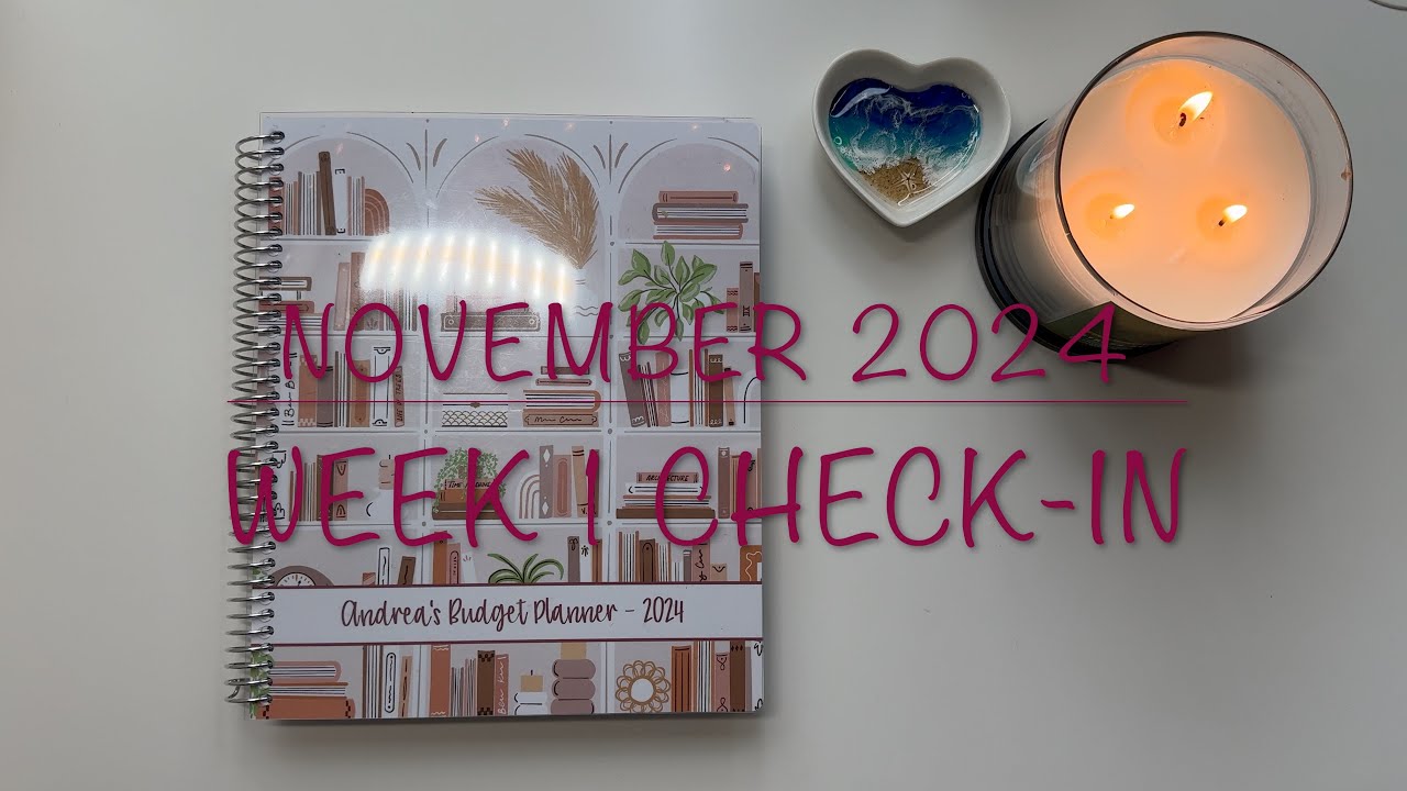 November 2024 Week 1 Check-In | Low and Inconsistent Income - YouTube