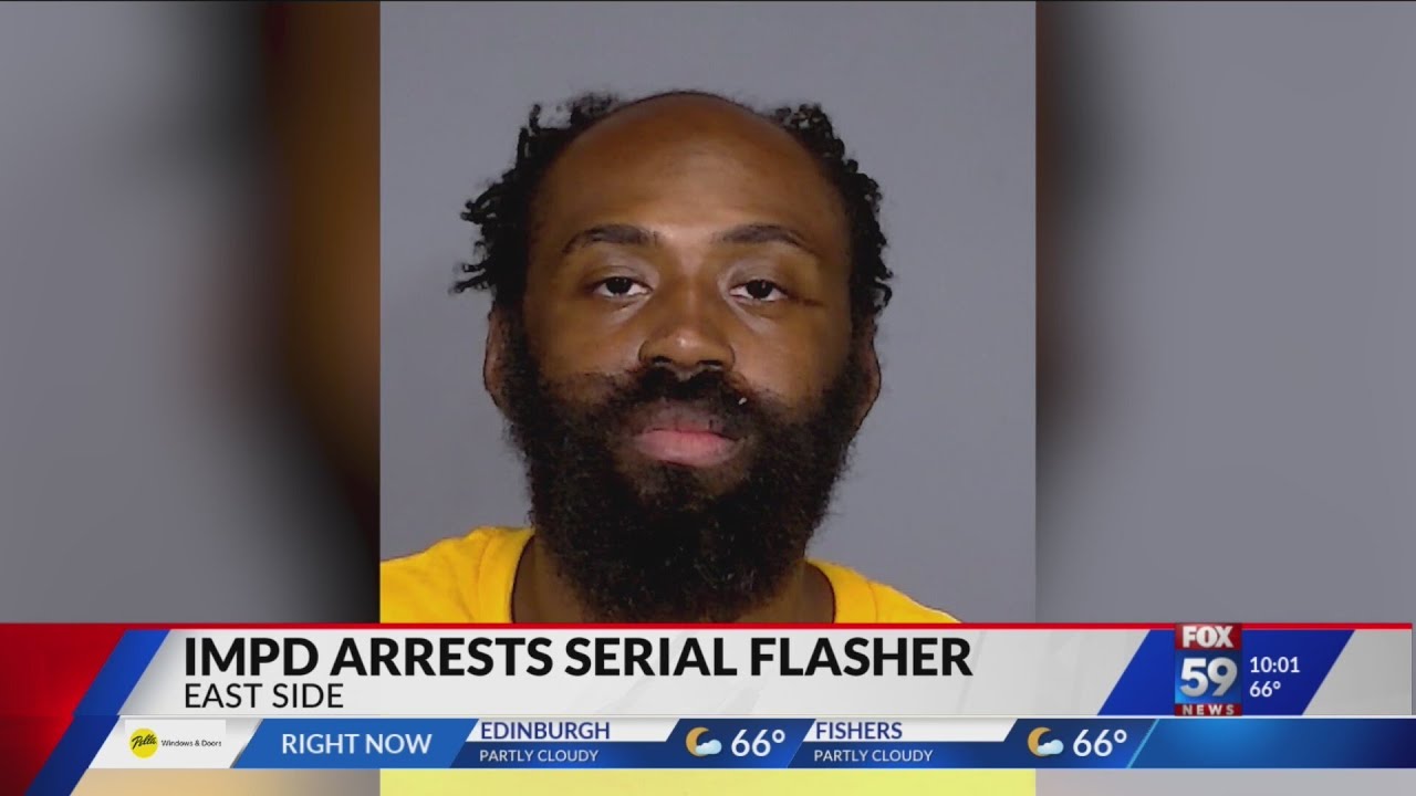 Indy serial flasher charged with public indecency has been arrested 47 ...