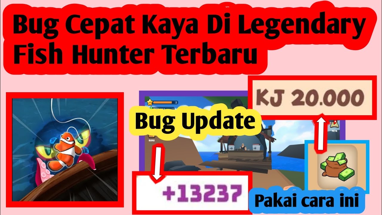 Bug Cepat Kaya Legendary Fish Hunter | Cara Cepat Kaya Legendary Fish ...