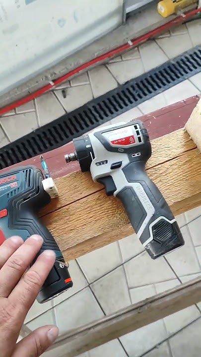 сравнение bosch 12v-35fc и интерскол комби макс ДА-10/12в шуруповерт ...