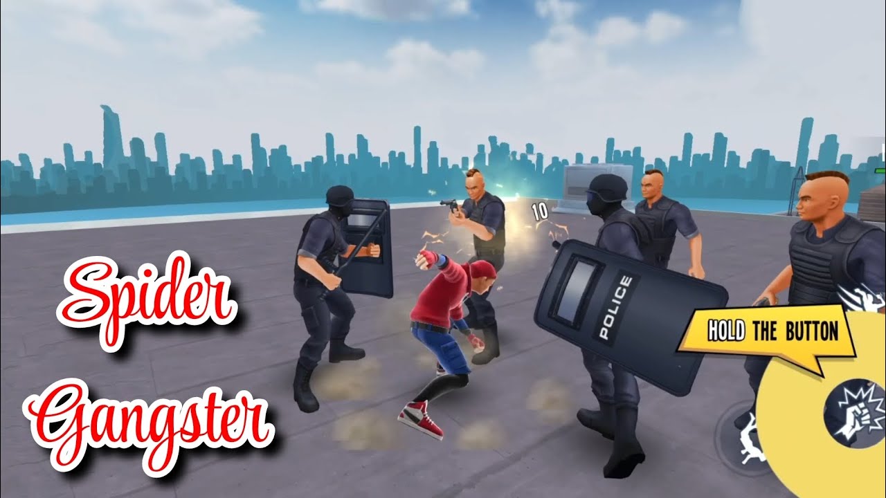 Spider Gangster Street Hero Fight Gameplay | Spider Man Fights To Make ...