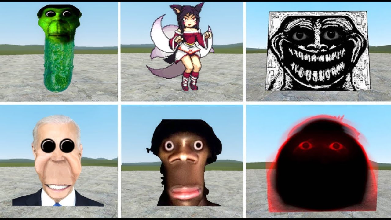 A LARGE FAMILY OF NEXTBOTS (GARRY'S MOD) (OBUNGA) - YouTube