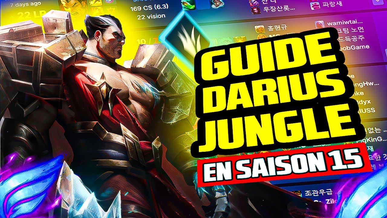 Guide DARIUS JUNGLE - Comment GAGNER TOUTES ses GAMES comme le Rank 1 ...