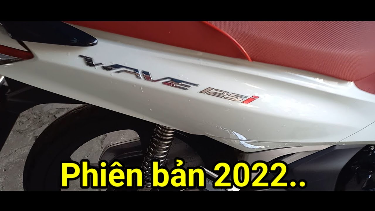 Wave Thái 125i, Phiên Bản 2022, Màu Trắng Yên Đó, Mới Bấm Biển Số || Vo ...