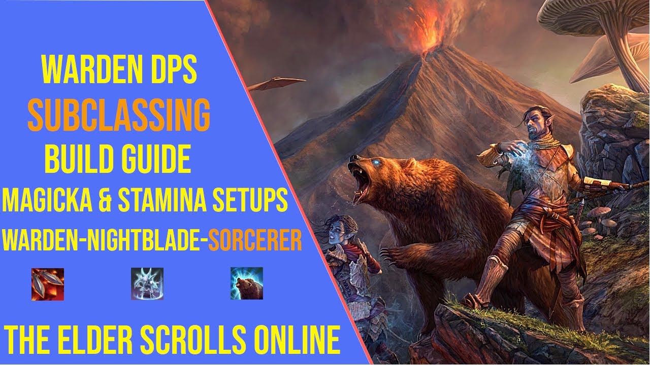 Powerful Stamina Warden DPS Subclassing Build for ESO - ArzyeLBuilds