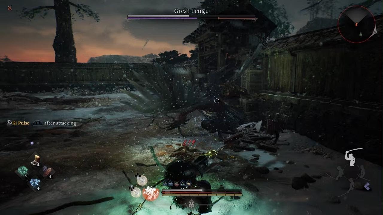 Nioh 3: GREAT TENGU BOSS - YouTube