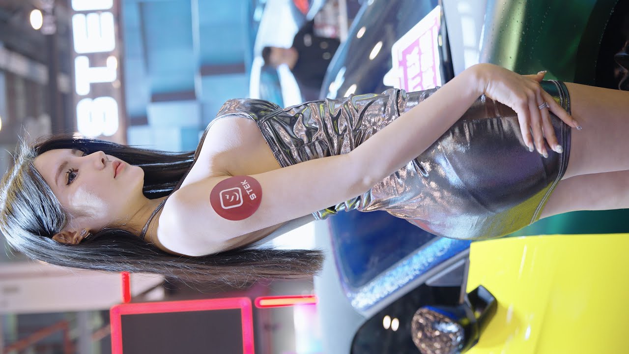 2024蘇州GTShow改裝車展 Auto Salon 레이싱모델 Racing Model 緊身包臀迷你裙 미니스커트 LOOKBOOK 룩북 23 - YouTube