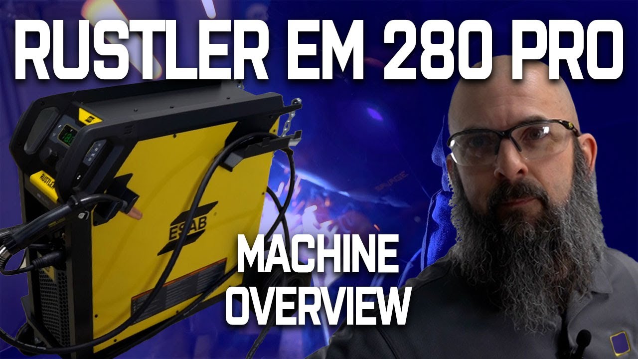 ESAB Rustler EM 280 PRO MIG Welder Review | Features & Setup - YouTube