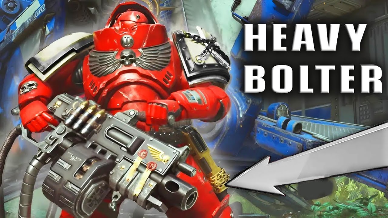 HEAVY BOLTER GAMEPLAY: Blood Ravens Heavy Intercessor vs Chaos ...