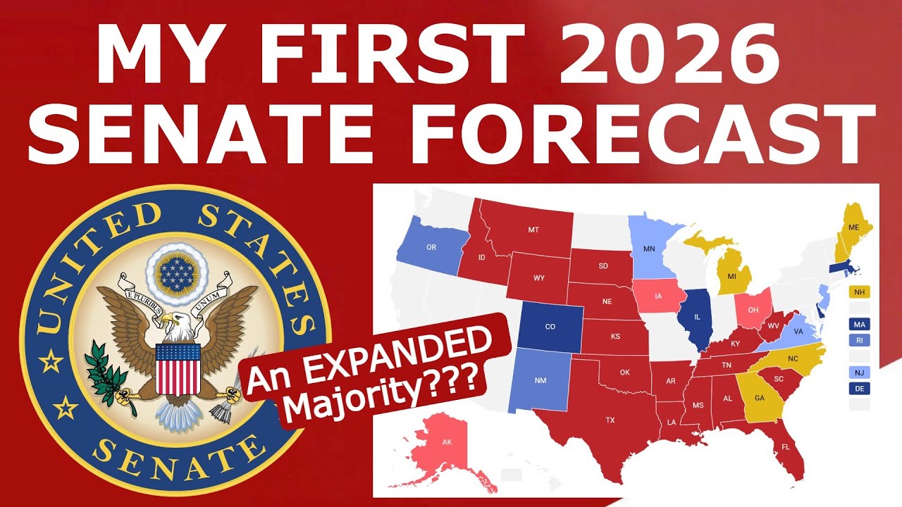 My FIRST 2026 Senate Map Prediction (December 23, 2024) - YouTube