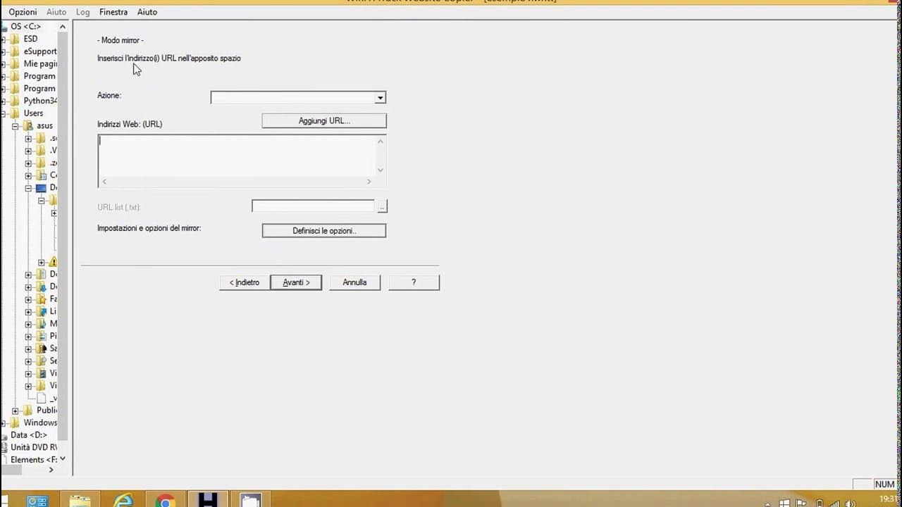 HTTrack - Tutorial _ ITA | copiare siti web | - YouTube