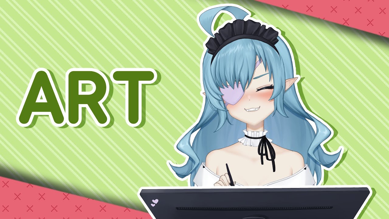 【Art】Draw & Yap | Working on a VTuber Model comm - YouTube