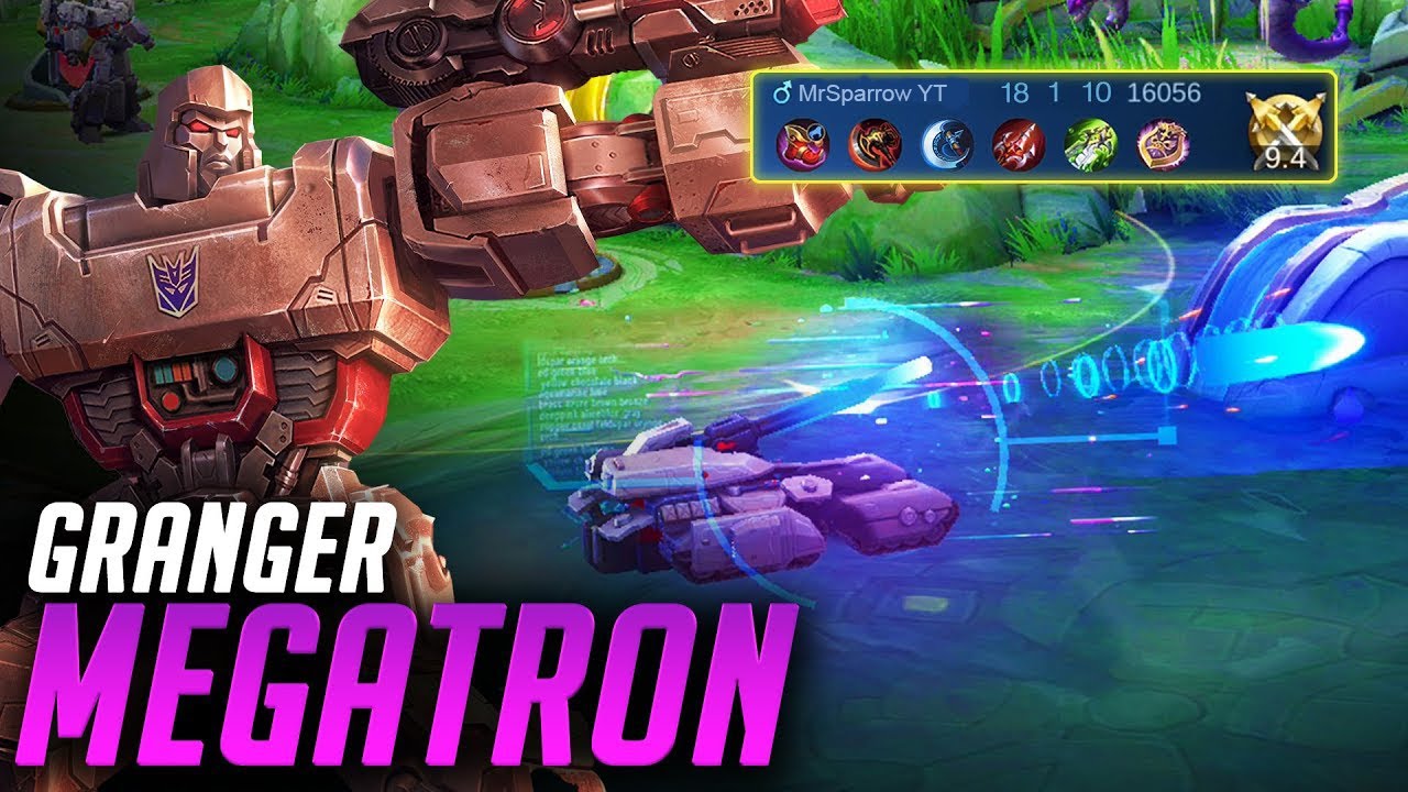 Granger Megatron Skin Gameplay 2022 - Transformers Skin Mobile Legends ...