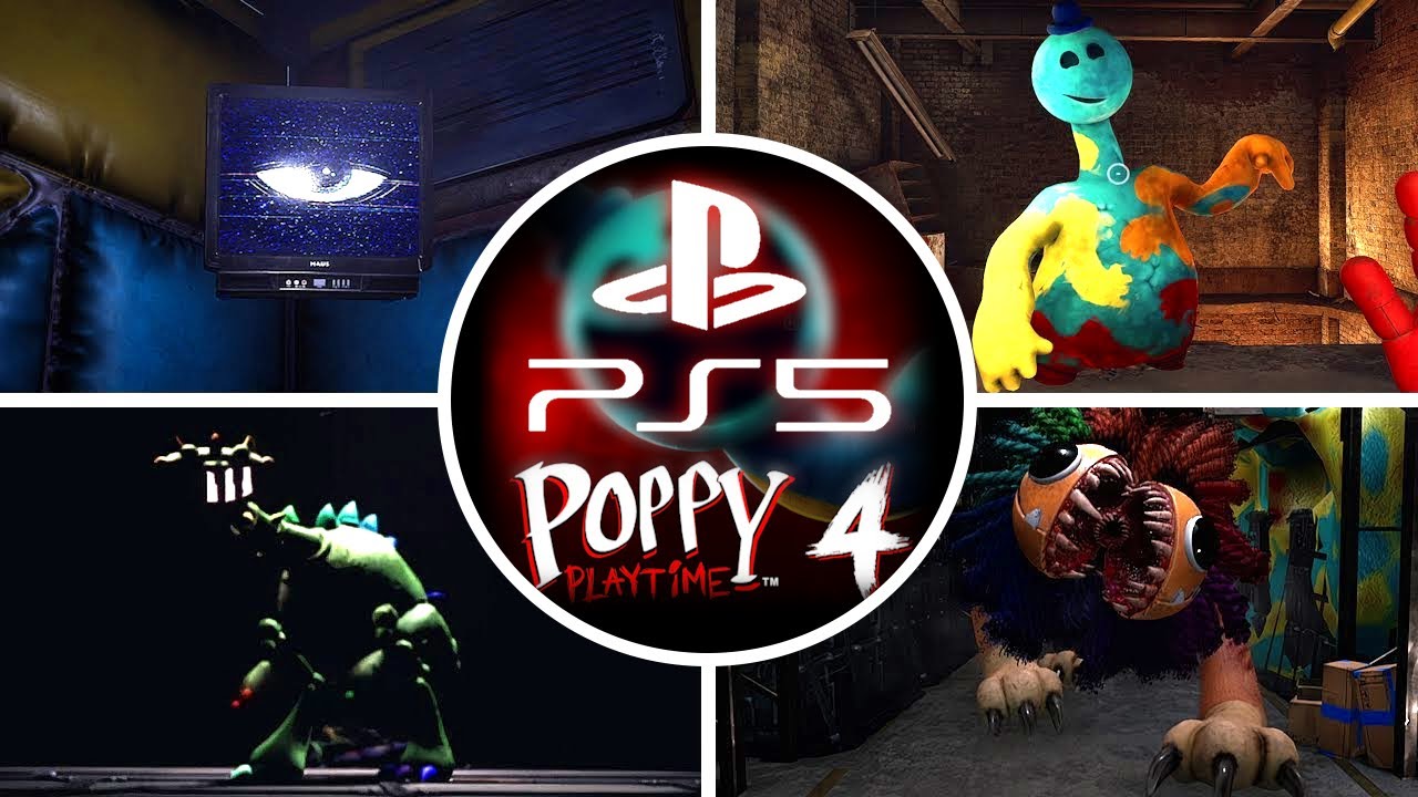 Poppy Playtime: Chapter 4 (PlayStation 5 4K Gameplay) - YouTube