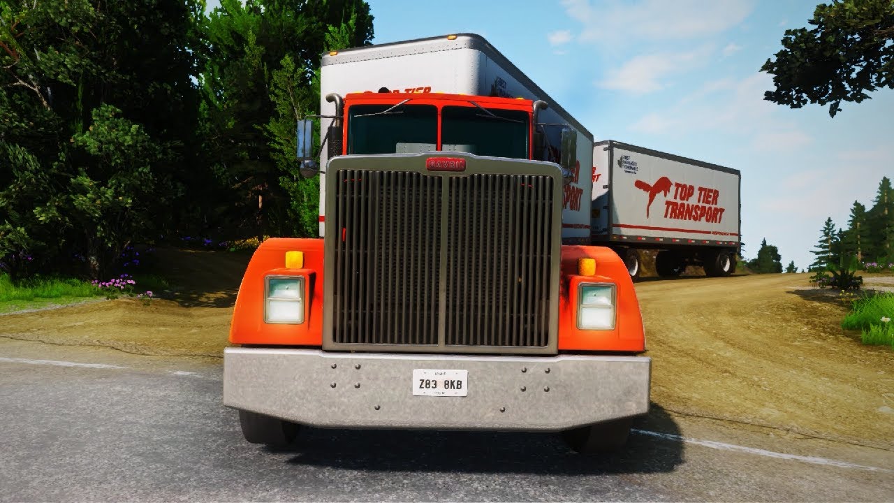 Beamng drive top tier transports skin pack showcase - YouTube