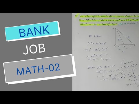 Bank Job Written Math Question & Solution - YouTube
