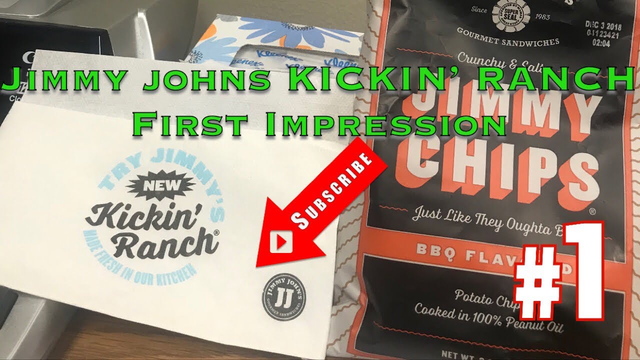 NEW Jimmy Johns KICKIN’ RANCH First Impression - YouTube