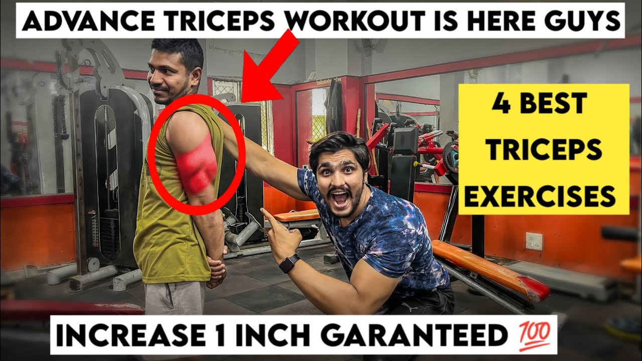 Triceps Workout | Fat loss | Get bigger triceps in just 3 weeks ...