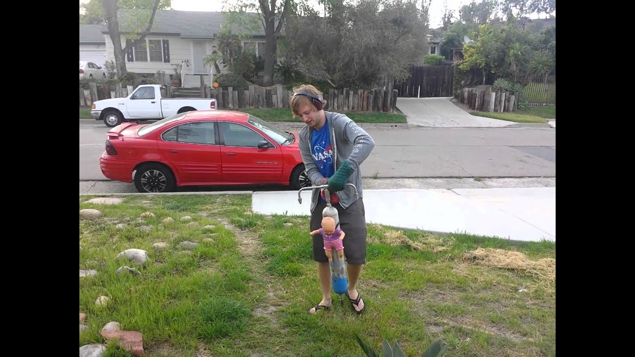 Baby jetpack! Steam powered jetpack! - YouTube