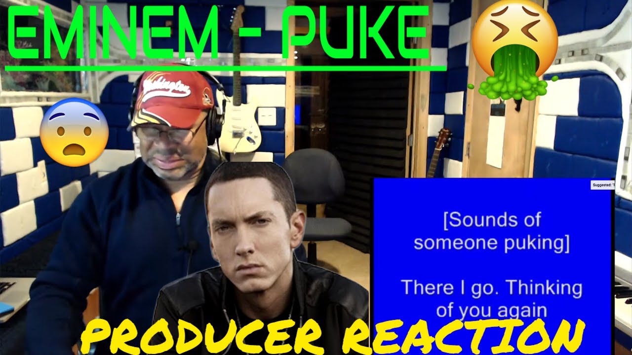 Eminem Puke - Producer Reaction - YouTube