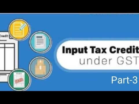 SVSC E-Learning Point : Input Tax Credit (Part 3) by Dr Panduranga Nayak - YouTube