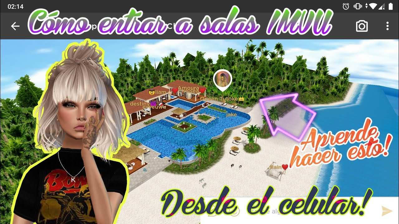 Cómo jugar imvu desde el celular |IMVU 2020| Tutoke - YouTube