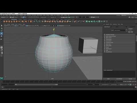 Object Mode & Component Mode | Maya Myanmar Lesson | Maya 2019 Burmese ...