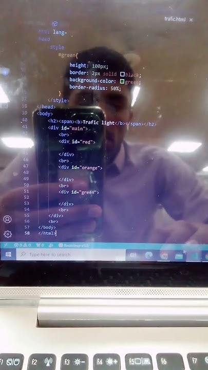 Traffic Lighthtml Css Javascript Youtube