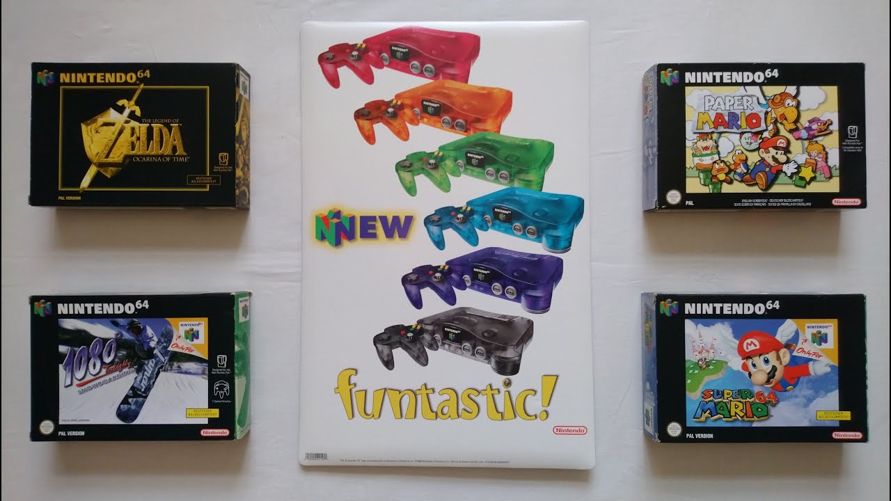 Retro Video Game Promo Collection (PART 228) - Nintendo 64 Funtastic ...