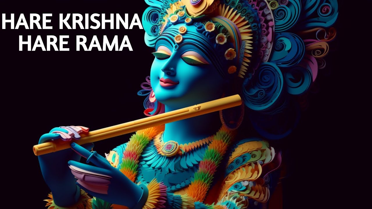 Hare Rama Hare Krishna Chanting | Hari Krishna Hari Rama Song 🚩 # ...