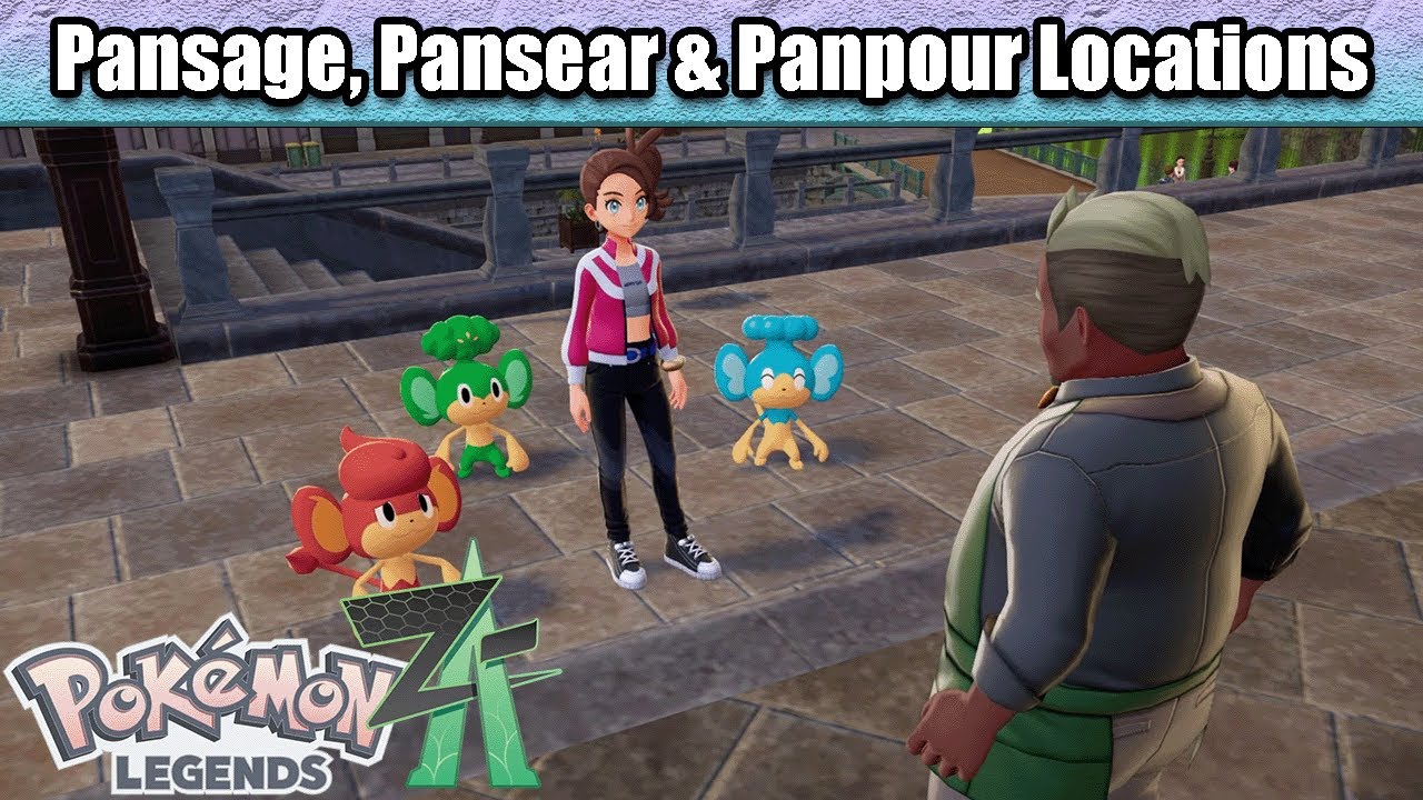 Where to catch Pansage, Pansear & Panpour - A Pan tastic Pot of Tea ...
