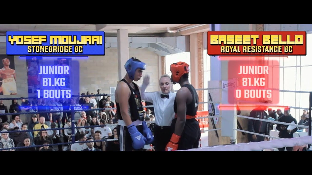 Yosef Moujaai vs Baseet Bello Royal Resistance Boxing Event 10/10/2021 ...