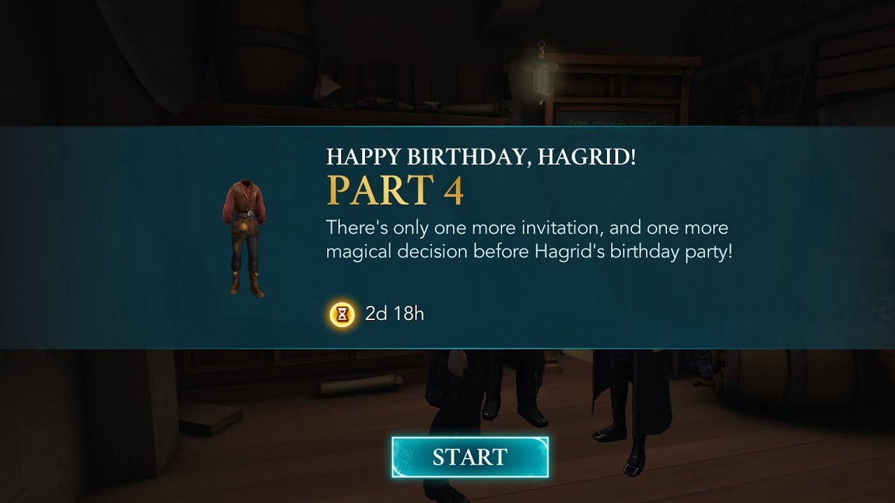 Adventure - Happy Birthday, Hagrid - Part 4 - Harry Potter Hogwarts ...