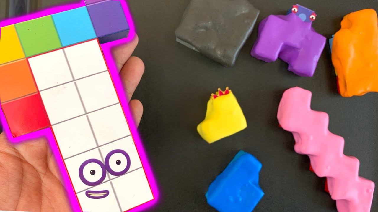 NUMBERBLOCKS - Cleaning Slime for the Hidden Numberblocks Puzzle #ASMR ...